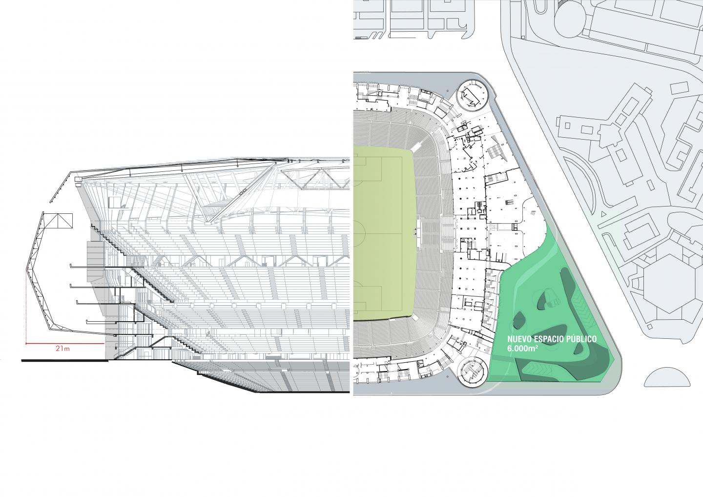 Presentado el proyecto para el nuevo Bernabéu: vanguardia y ...